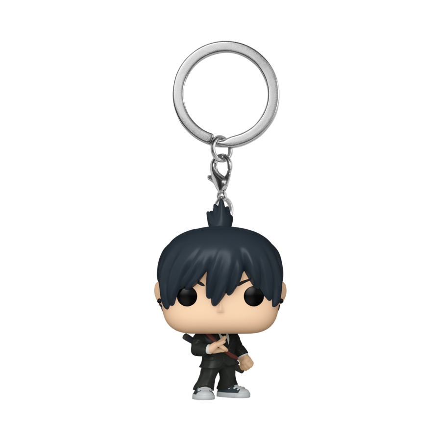 Chainsaw Man – Aki Hayakawa Pop! Keychain – www.geeksvsnerds.com.au