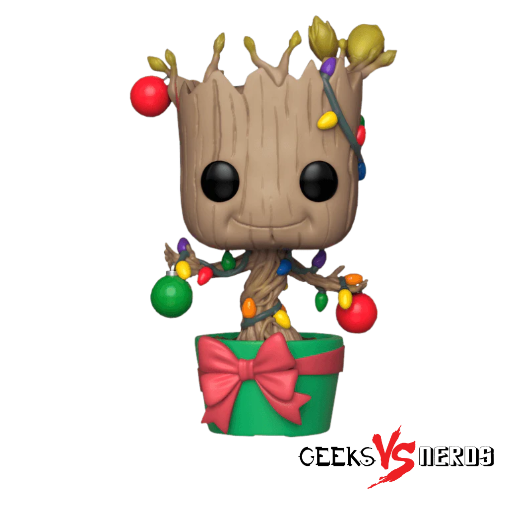 Marvel Comics – Groot with Lights & Ornaments Pop! Vinyl – www ...