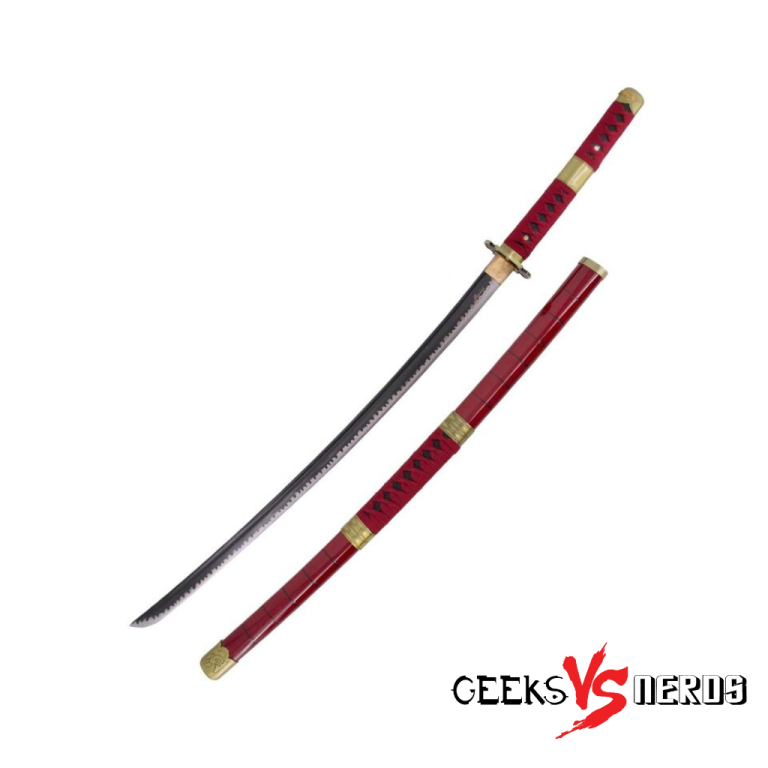 One Piece – Zoro’s ‘Sandai Kitetsu’ Sword/Katana – www.geeksvsnerds.com.au