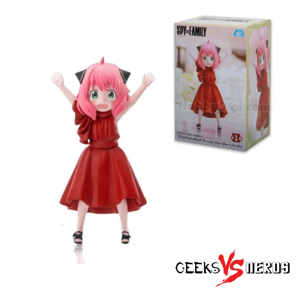 SPY X FAMILY TV Anime PM Figure Anya Forger Party – www.geeksvsnerds.com.au