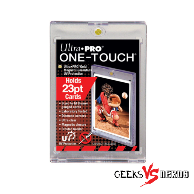 ULTRA PRO ONE TOUCH – 23PT w/Magnetic Closure – www.geeksvsnerds.com.au
