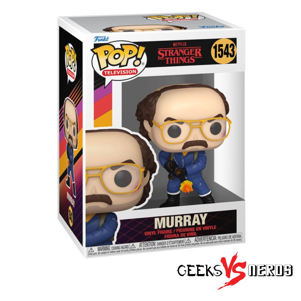 Stranger Things – Murray Bauman with Flamethrower Pop! Vinyl #1543 ...