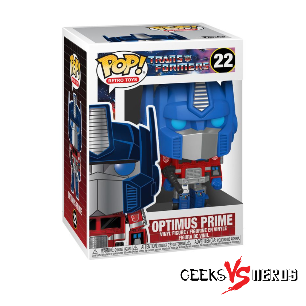 Transformers (TV) – Optimus Prime Pop! Vinyl #22 – www.geeksvsnerds.com.au