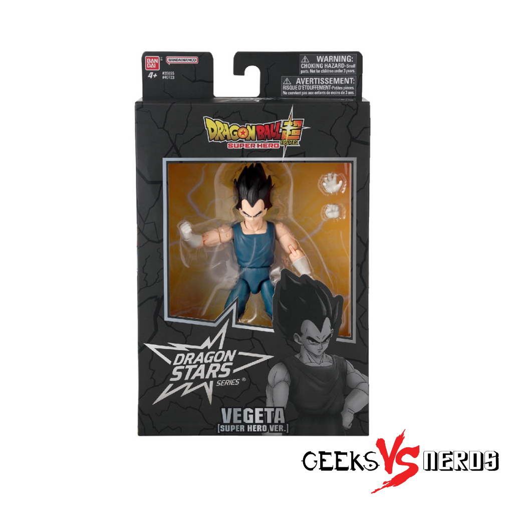 DRAGON BALL – DRAGON STARS POSEABLE FIGURE – VEGETA (DBS SUPER HERO ...