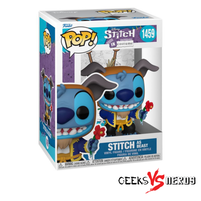 Disney: Stitch in Costume – Stitch as Beast Pop! Vinyl #1459 – www ...
