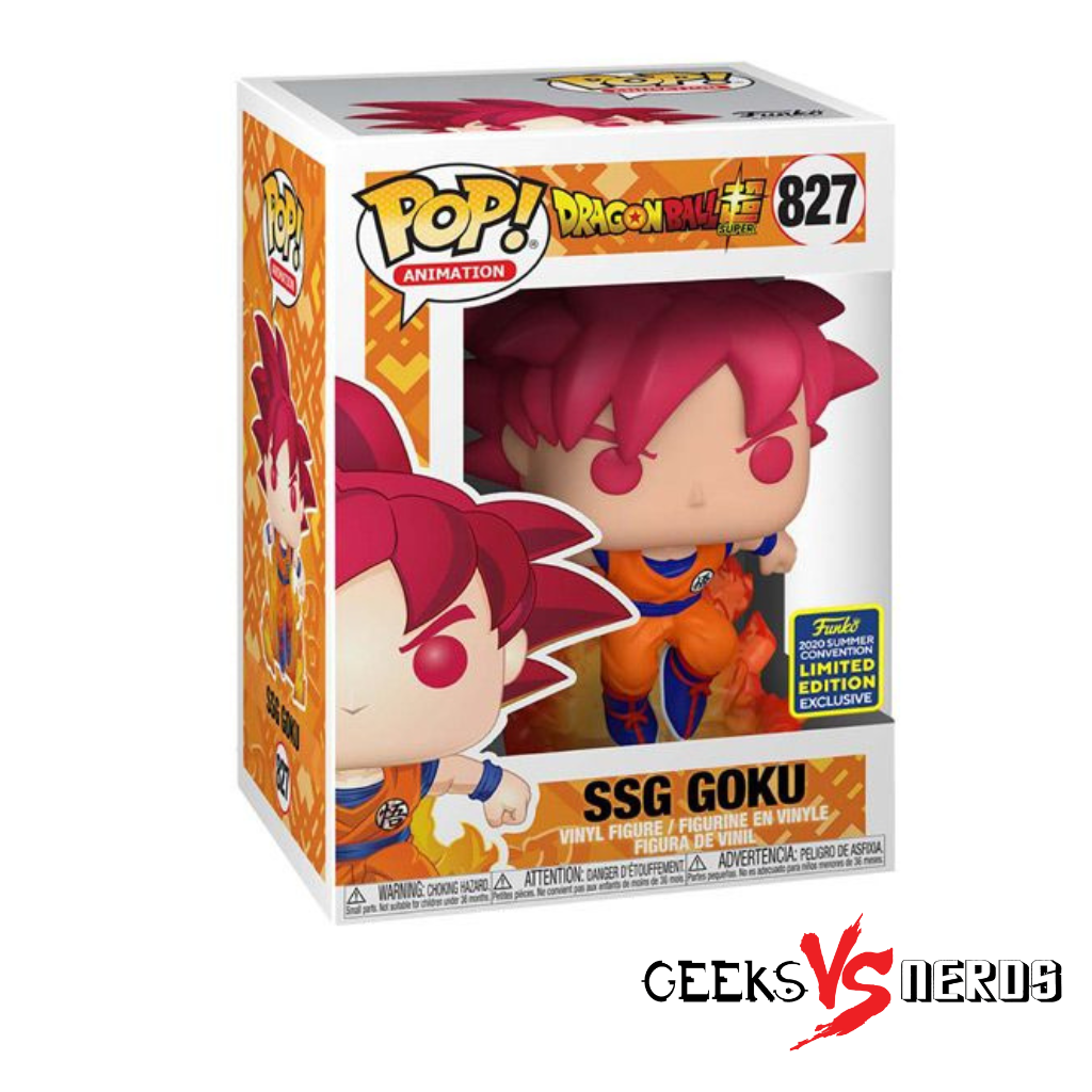 Dragon Ball Z – Super Saiyan God Goku with Flames (2020 Summer ...