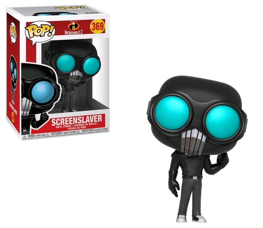 The Incredibles 2 – Screenslaver Pop! Vinyl #369 – www.geeksvsnerds.com.au