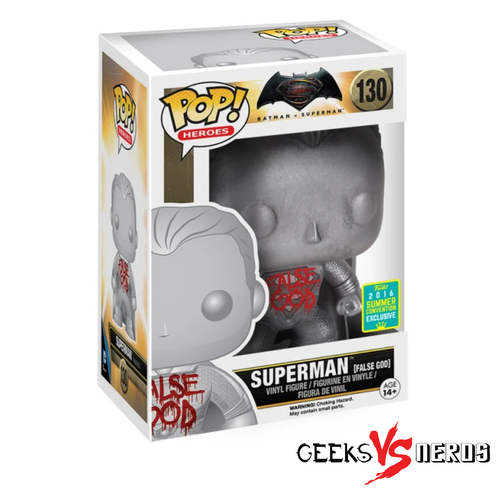 Batman Vs Superman – Superman “False God” (SDCC 2106) Pop! Vinyl #130 ...