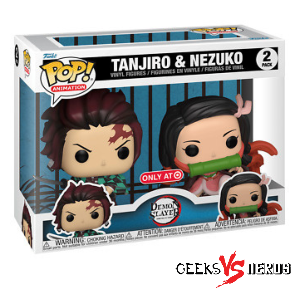 Demon Slayer – Tanjiro & Nezuko US Exclusive Pop! 2-Pack – www ...