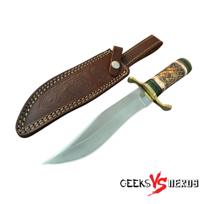 Chipaway Cutlery – Brown Bone Hunter 12″ blade – (Bone Handle) – www ...