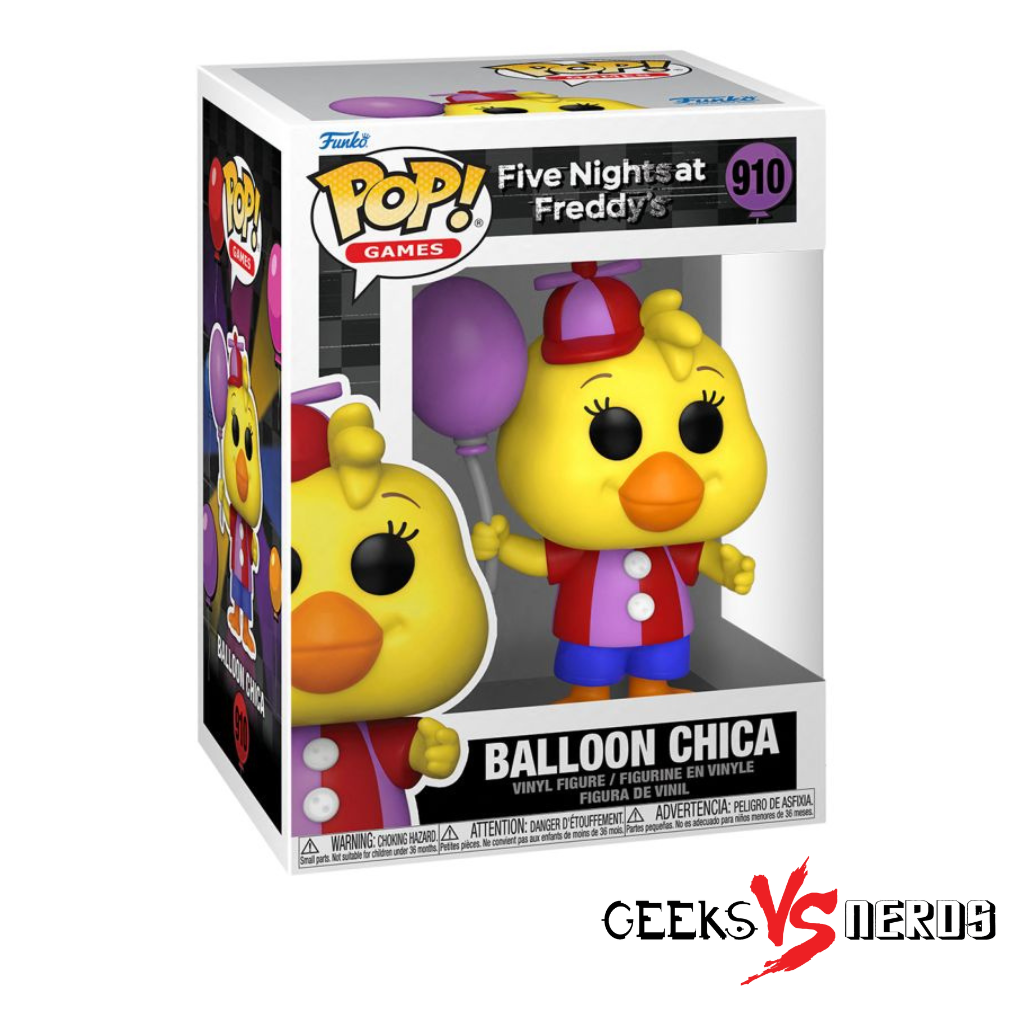Five Nights at Freddy’s – Balloon Chica Pop! Vinyl #910 – www ...