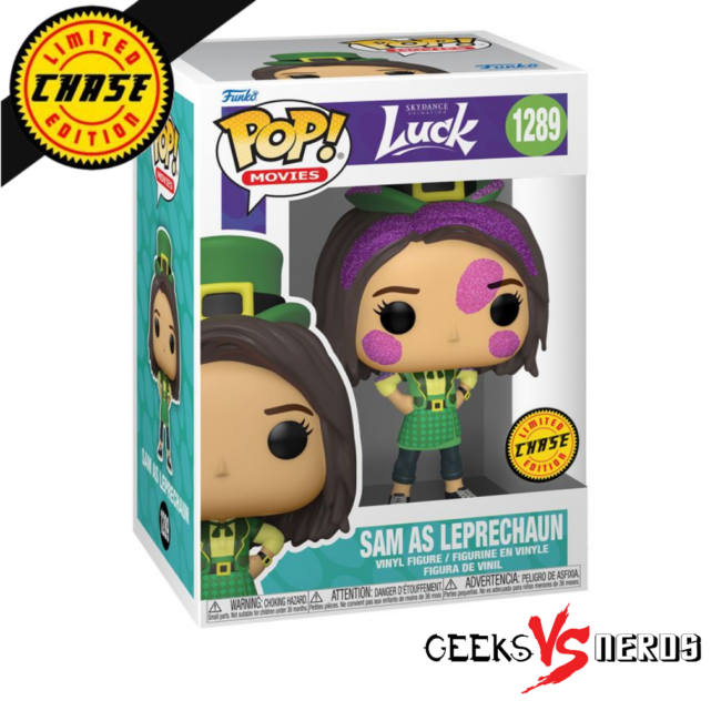Luck: Sam as Leprechaun Pop! Vinyl #1289 (Chase) – www.geeksvsnerds.com.au