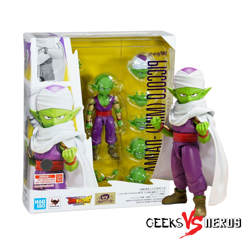 S.H.FIGUARTS Dragon Ball Piccolo (Mini) -DAIMA- – www.geeksvsnerds.com.au
