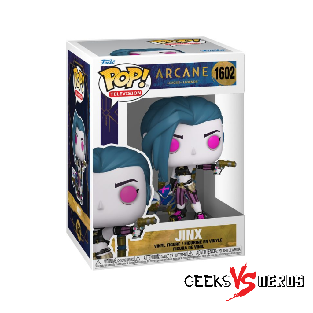 Arcane: League of Legends (TV) – Jinx Pop! Vinyl – www.geeksvsnerds.com.au