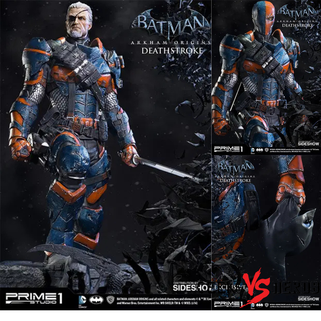 Batman: Arkham Origins Deathstroke 1/3 Scale Statue EX Version – www ...