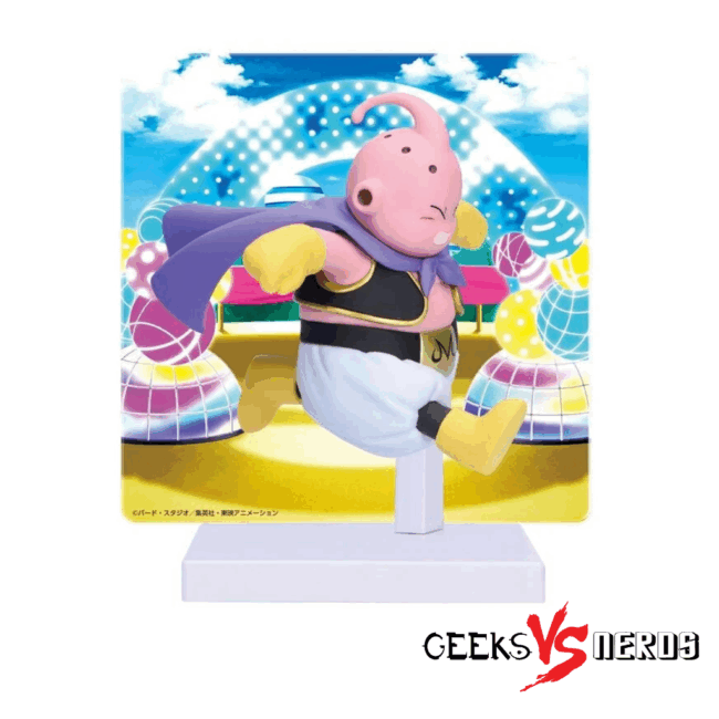DRAGON BALL DAIMA – MAJIN BUU WITH PANEL FIGURE – www.geeksvsnerds.com.au