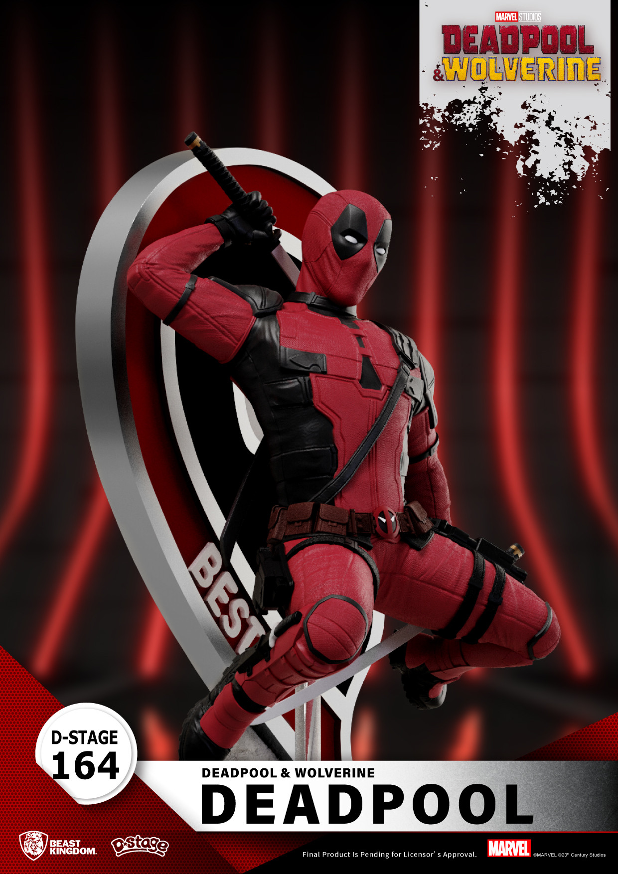Deadpool & Wolverine: Deadpool – Beast Kingdom D Stage Figure – www ...