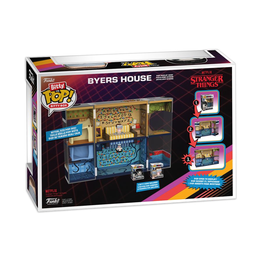 Stranger Things – Byers House Bitty Box Playset – www.geeksvsnerds.com.au