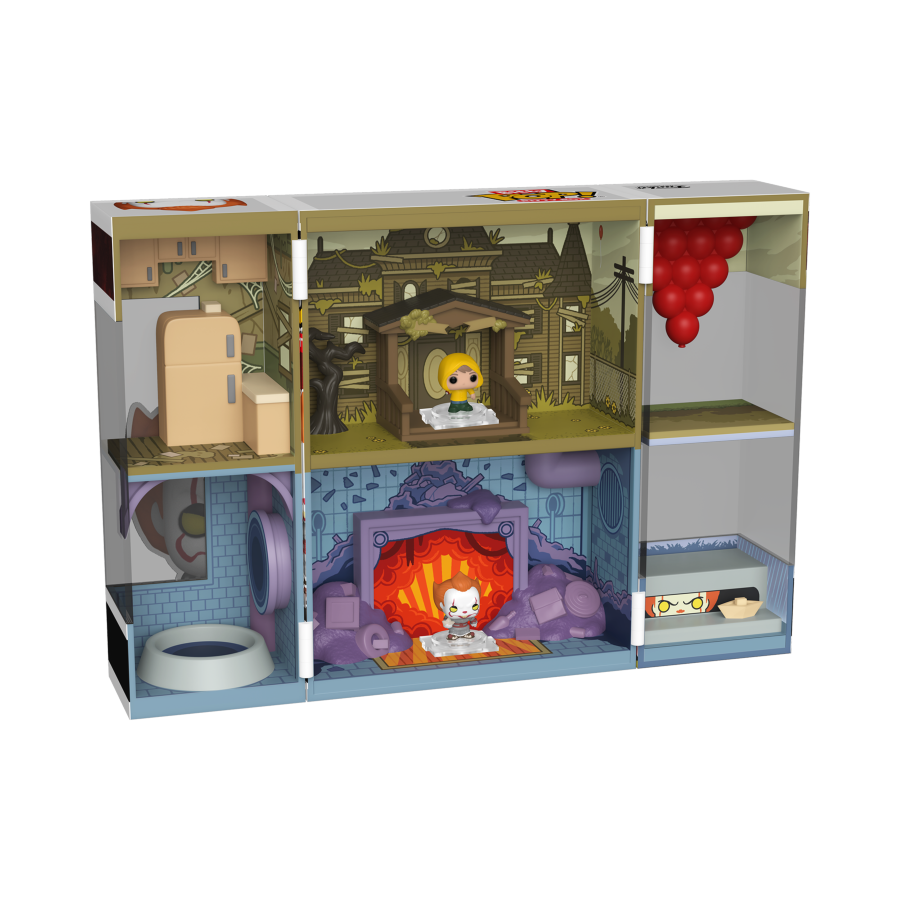IT – Pennywise’s Lair Bitty Box Playset – www.geeksvsnerds.com.au