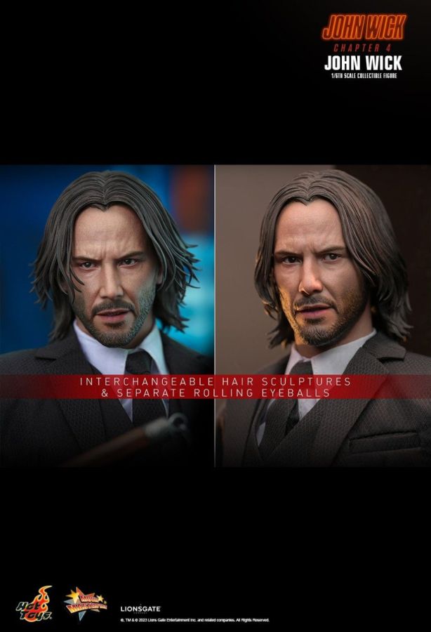 John Wick 4 – John Wick Hot Toys 1:6 Figure – www.geeksvsnerds.com.au