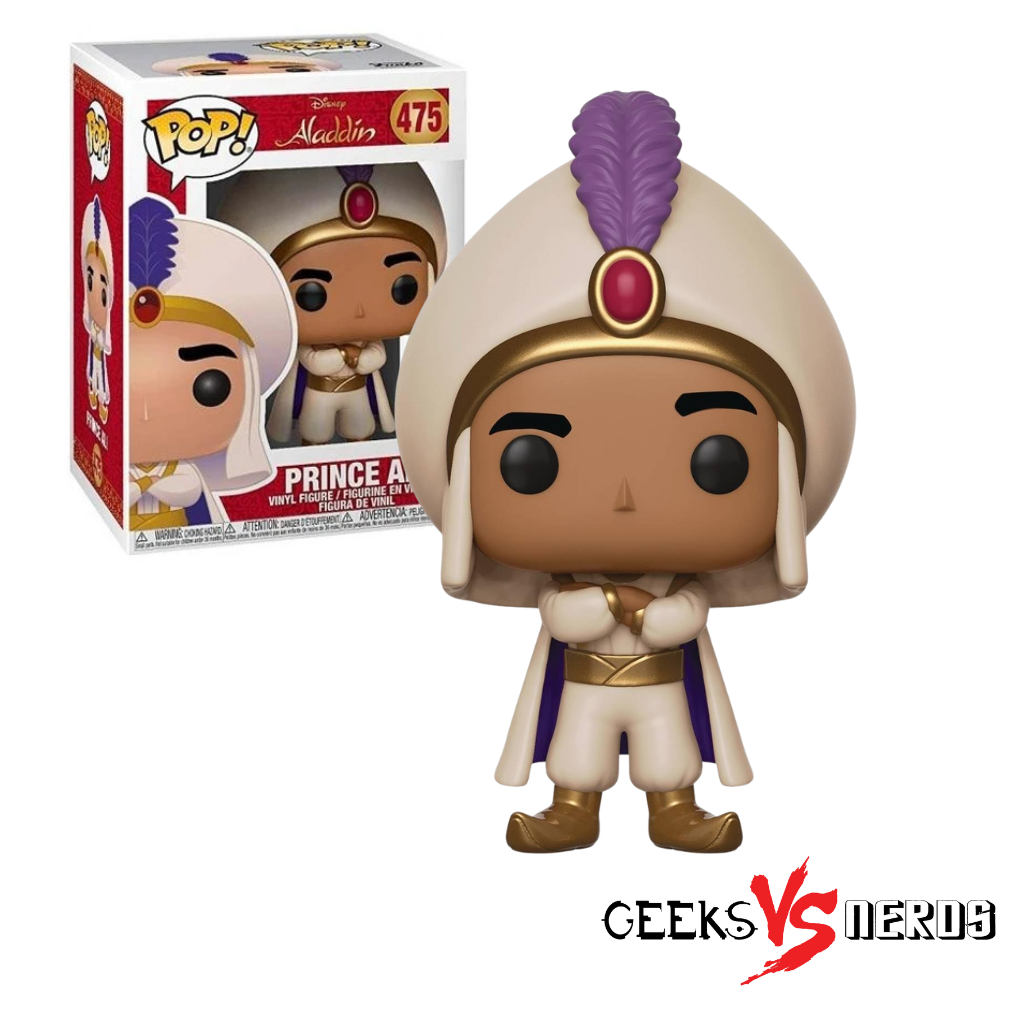 Disney: Aladdin (1992) – Prince Ali Pop! Vinyl #475 – www.geeksvsnerds ...