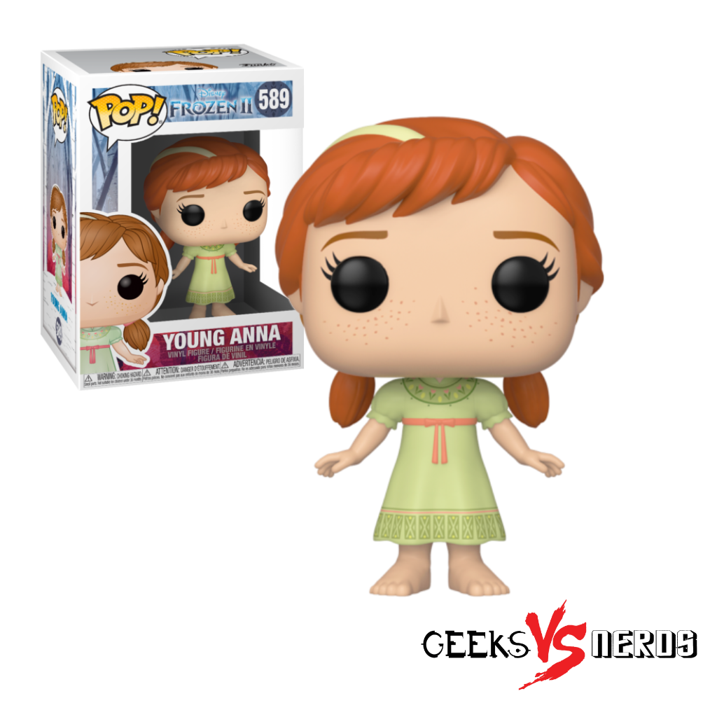Frozen 2 – Young Anna Pop! Vinyl #589 – www.geeksvsnerds.com.au