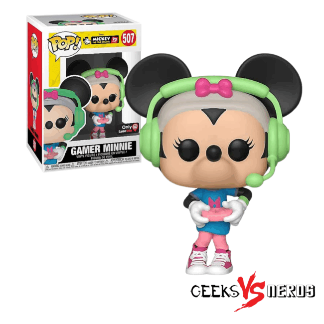 Mickey – The True Original (90 YEARS) – Gamer Minnie Pop! Vinyl #507 ...