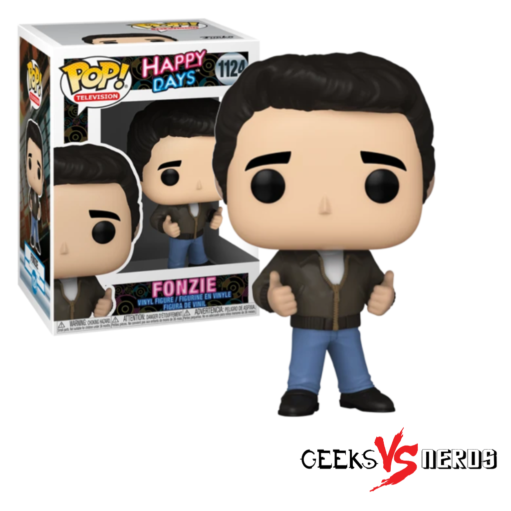 Happy Days – Fonzie Pop! Vinyl #1124 – www.geeksvsnerds.com.au