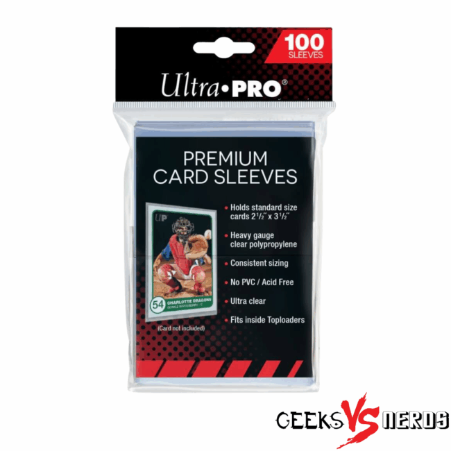 Ultra PRO Premium Card Sleeves (100 Pack) – www.geeksvsnerds.com.au