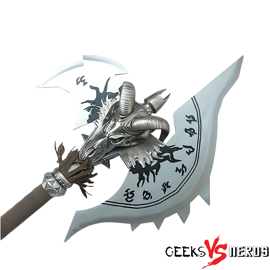 World of Warcraft: Shadowmourne Axe with Wall Plaque – www.geeksvsnerds ...