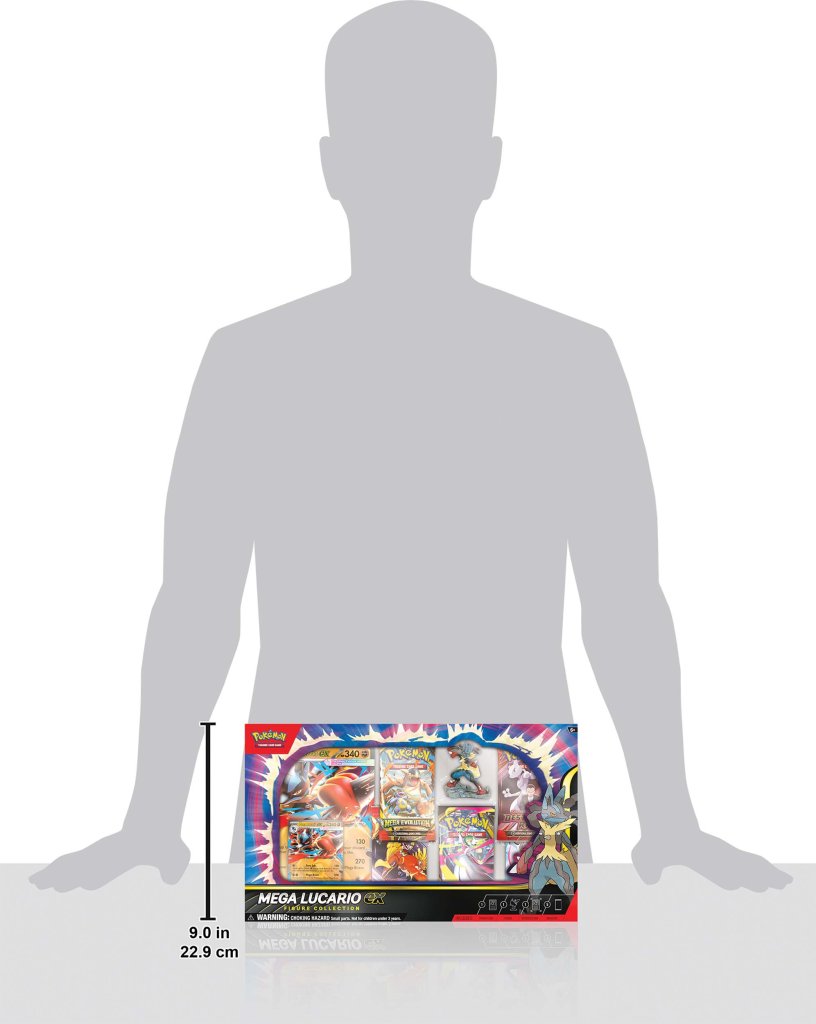 Pokémon TCG Mega Lucario ex Figure Box – www.geeksvsnerds.com.au