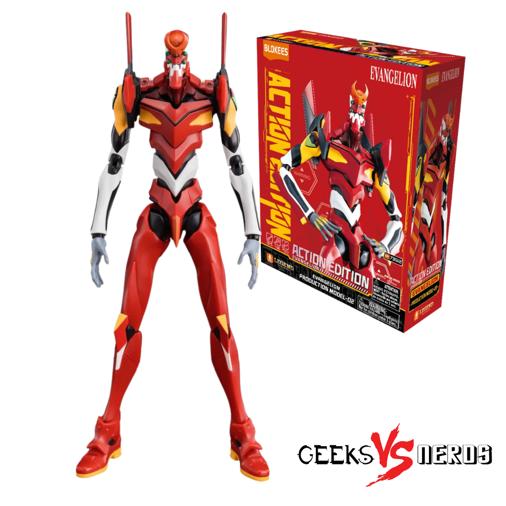 Evangelion – Evangelion EVA-02 Production Action Edition Model Kit ...