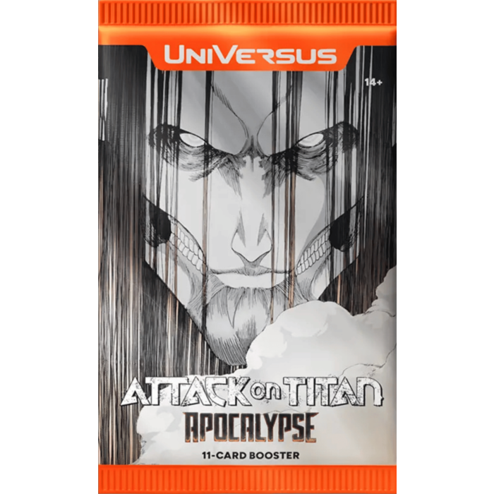 UniVersus Attack on Titan: Apocalypse Booster Box – www.geeksvsnerds.com.au