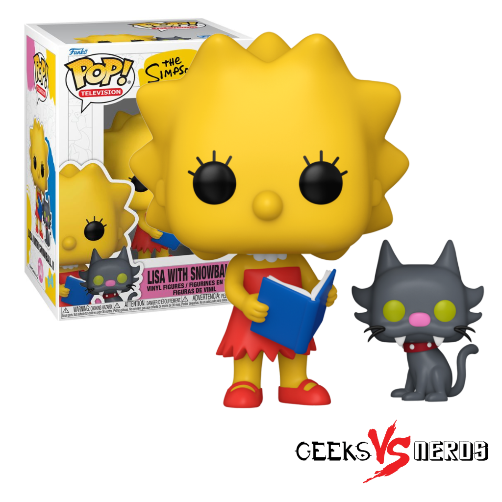 The Simpsons – Lisa & Snowball Pop! Vinyl #1740 – www.geeksvsnerds.com.au